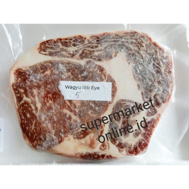 Jual Wagyu rib eye MB 5 ( 200 gram ) | Shopee Indonesia
