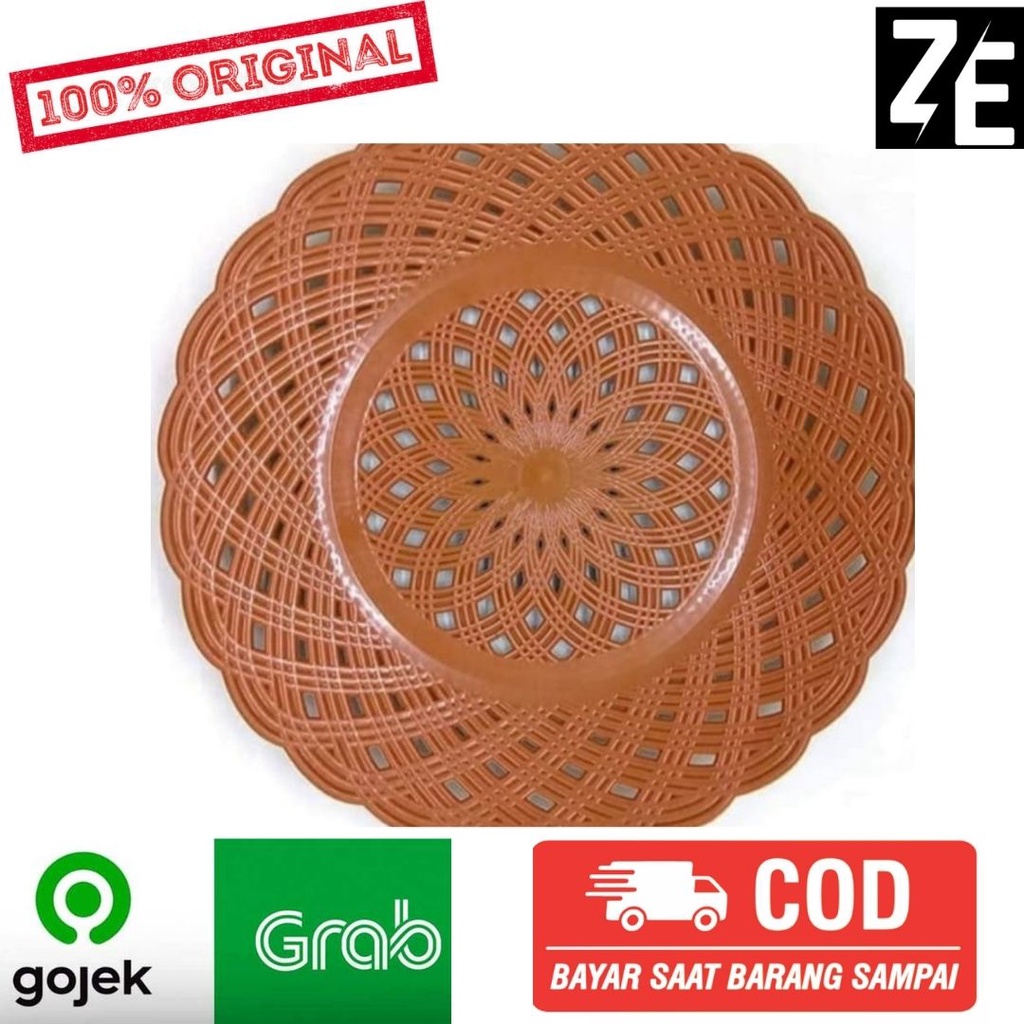 Jual Piring Rotan Plastik Piring Rotan Anyam 12pcs | Shopee Indonesia