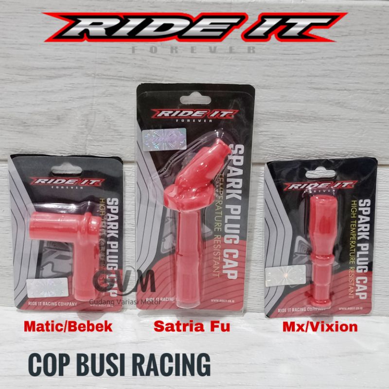 Jual Cop Busi Racing RIDE IT Matic Bebek Satria Fu Mx Vixion | Shopee ...