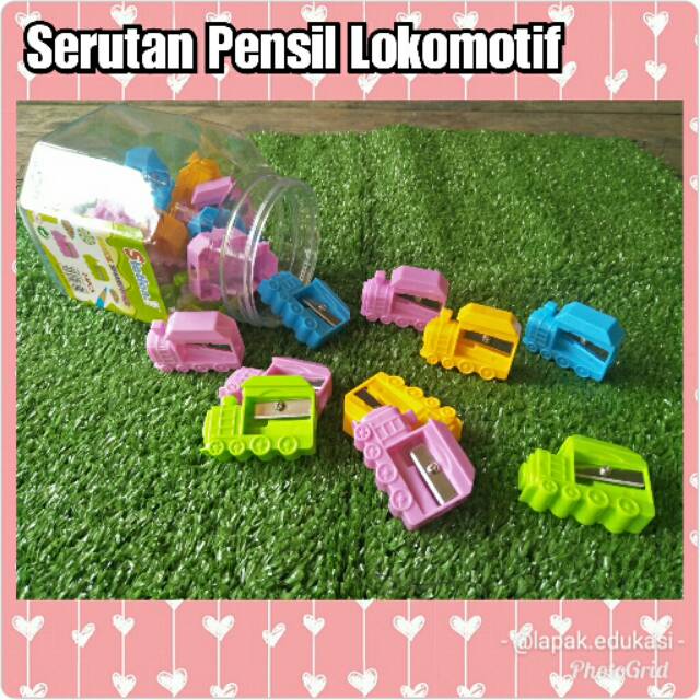 Jual Serutan | Rautan Pensil Station 1 | Karakter Lokomotif | Shopee ...