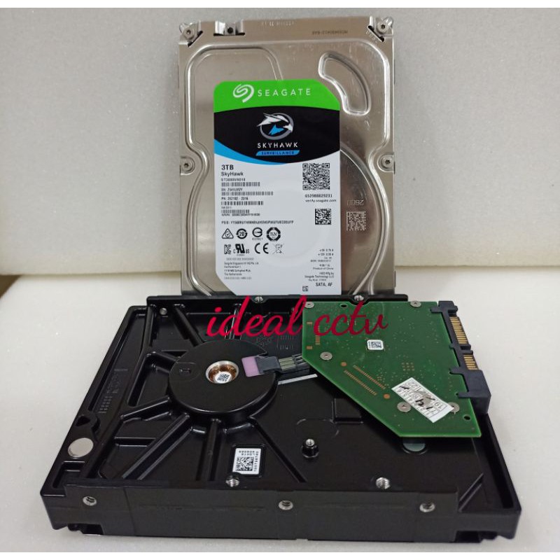 Jual Hard disk 3TB Seagate Skyhawk Khusus CCTV HDD 3000GB 3 TERRA ...
