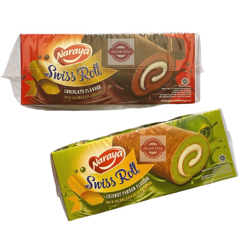 Jual NARAYA SWISS ROLL COKLAT BOX | Shopee Indonesia