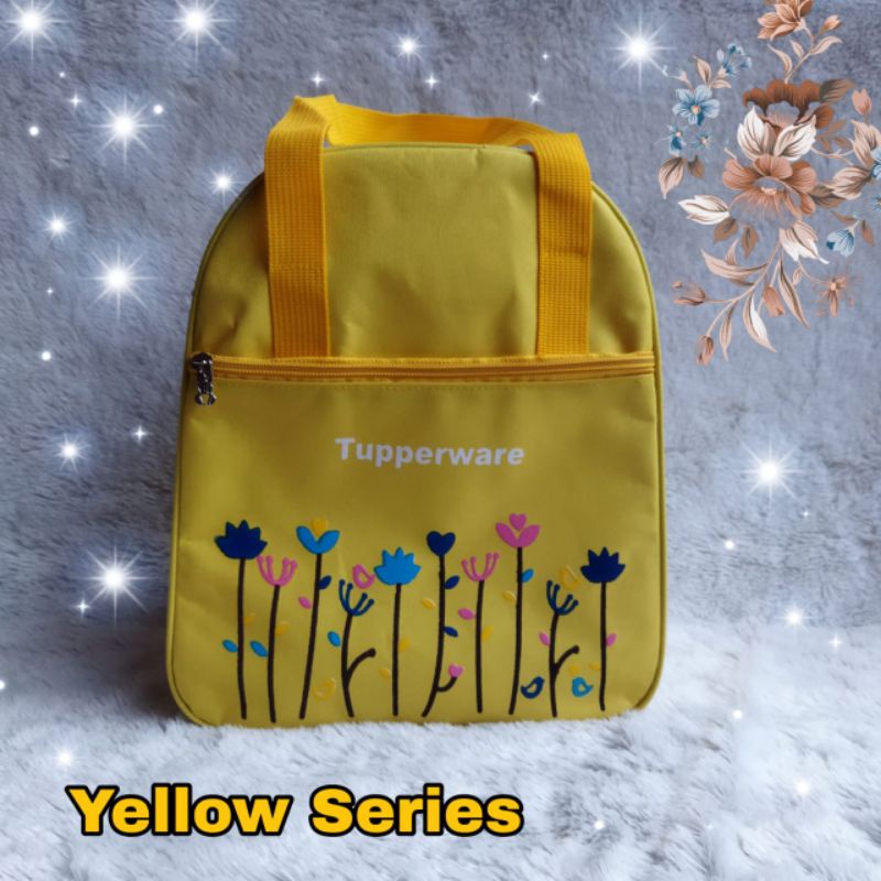 Jual Tas pop bunga tulip/ tas bekal tupperware (stock ready) / tas ...