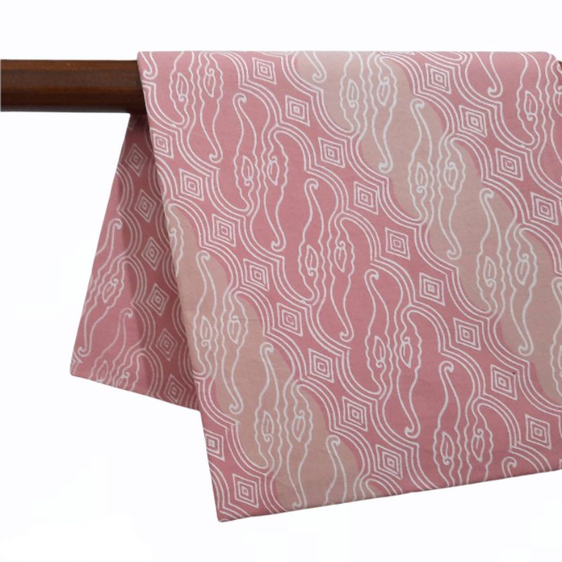 Jual kain batik cap katun 2warna coksu,salem motif liris 03 | Shopee ...