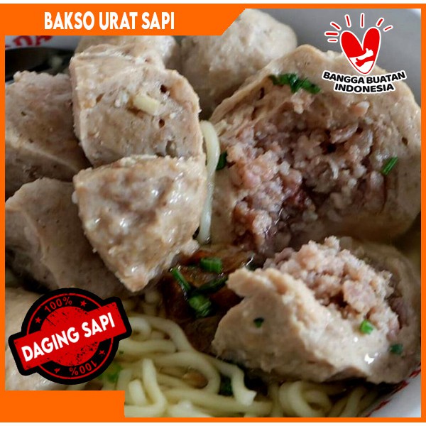 Jual BAKSO URAT SAPI ASLI / HALAL / NON PENGAWET / HOME MADE - BAKSO ...