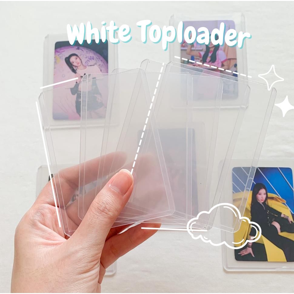 Jual [HARU] Top Loader Photocard / Toploader PC Deco Photocard Holder ...