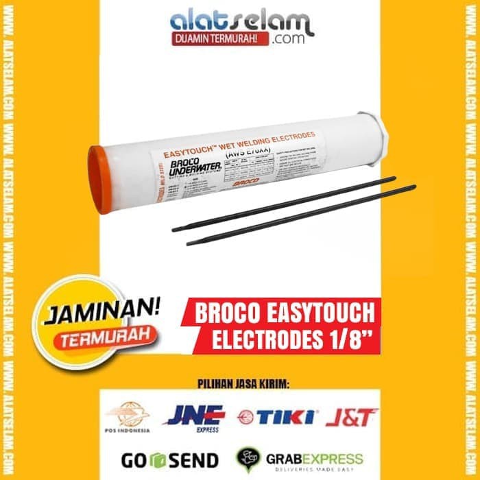 Jual BROCO 1/8 inch / 3.2mm EasyTouch Economy Underwater Welding ...