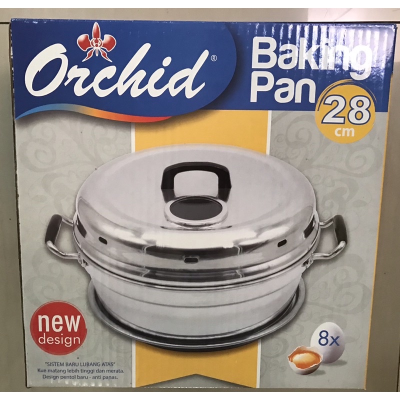 Jual Baking Pan Orchid 24 cm dan 28 cm | Shopee Indonesia