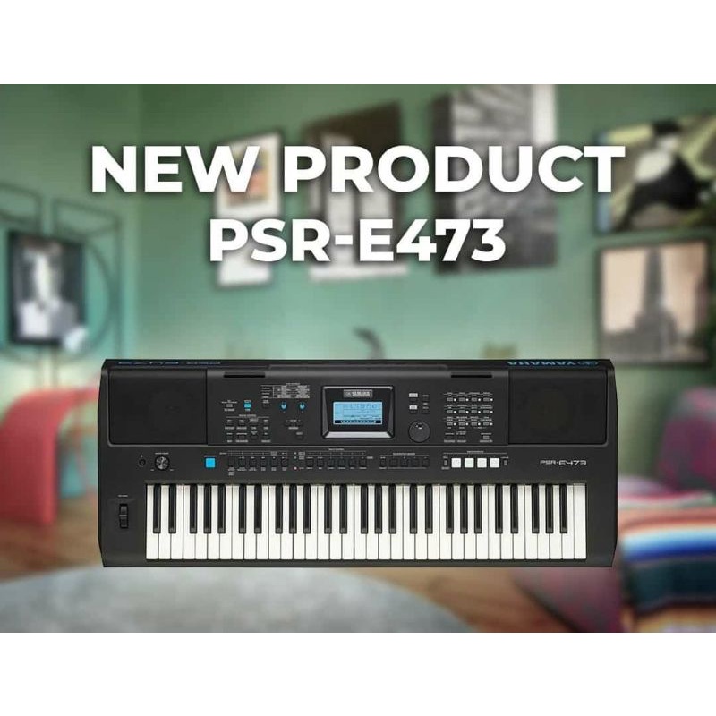Jual Yamaha Portable Keyboard PSR E-473 / PSR E-473 / PSR-E473 ORIGINAL | Shopee Indonesia