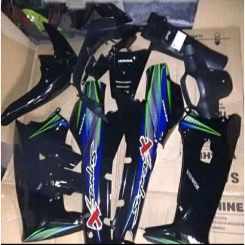 Jual COVER BODY BODI SUPRA X LAMA FULLSET HALUS DAN KASAR BODY SUPRA ...