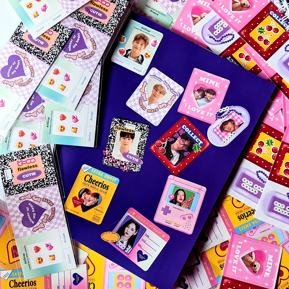 Jual ID PHOTO FRAME STICKER ☆ by RATTLED STUDIO - DECO STICKER - STIKER ...