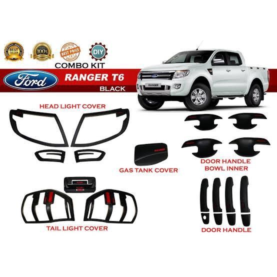Jual Garnish Ford Ranger T6 Full Set | Shopee Indonesia