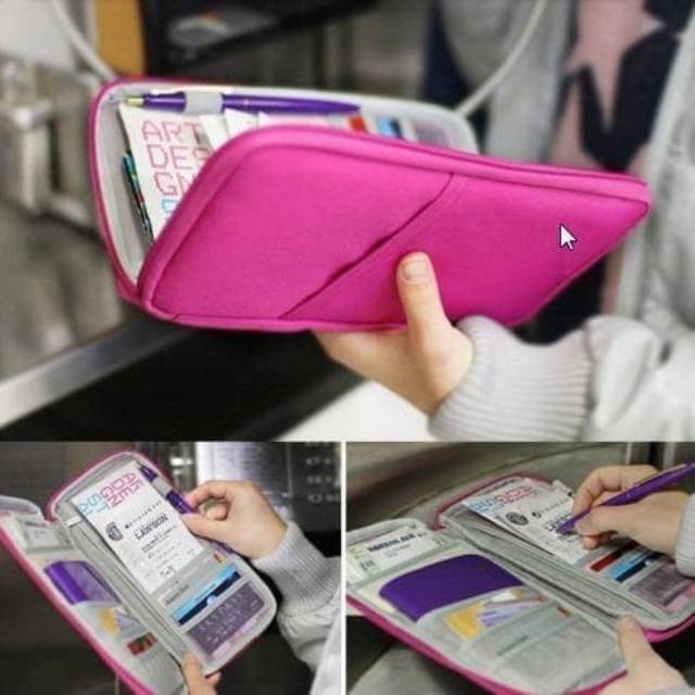Jual Card ID Holder Passport Wallet - Dompet Paspor dan Kartu | Shopee ...