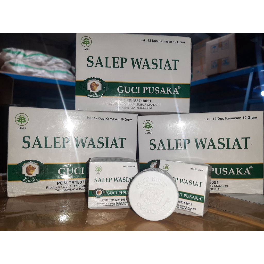 Jual Salep Wasiat Guci Pusaka | 1box isi 12pcs kemasan 10gram | Shopee ...