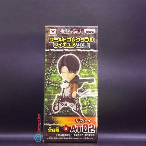 Jual WCF Attack on Titan vol.1 : Levi Ackerman (AT02) [very rare ...