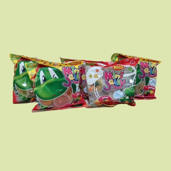 Jual 5 sak - INACO Jelly Fruity Assorted [5 cup/sak] | Shopee Indonesia