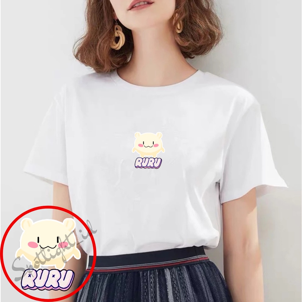 Jual SPOTLIGHT_ID - BAJU KAOS WANITA RURU HARUTO KOREA , T SHIRT WANITA ...