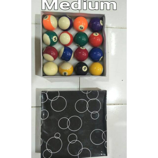 Jual Bola billiard medium set | Shopee Indonesia
