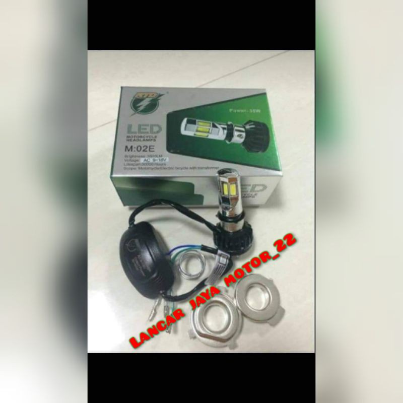 Jual Lampu utama led rtd 6 sisi universal/Led 2 sisi AC/DC | Shopee ...