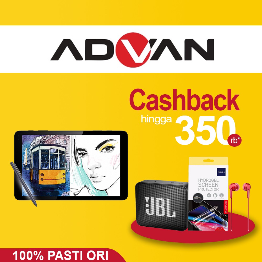 Jual Advan Tab 10" inch Sketsa 4GB/32GB Garansi Resmi Advan Tablet ...