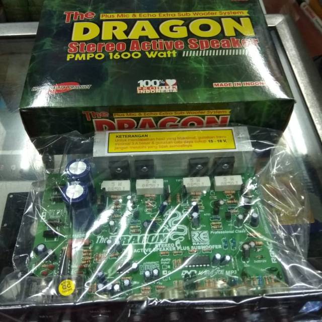 Jual KIT ACTIVE SPEAKER DRAGON 1600W | Shopee Indonesia