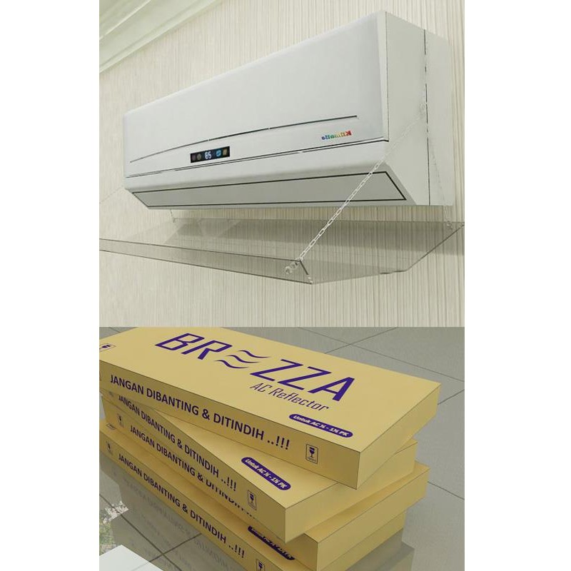 Jual BREZZA AC REFLECTOR BESAR UKURAN 2PK | Shopee Indonesia
