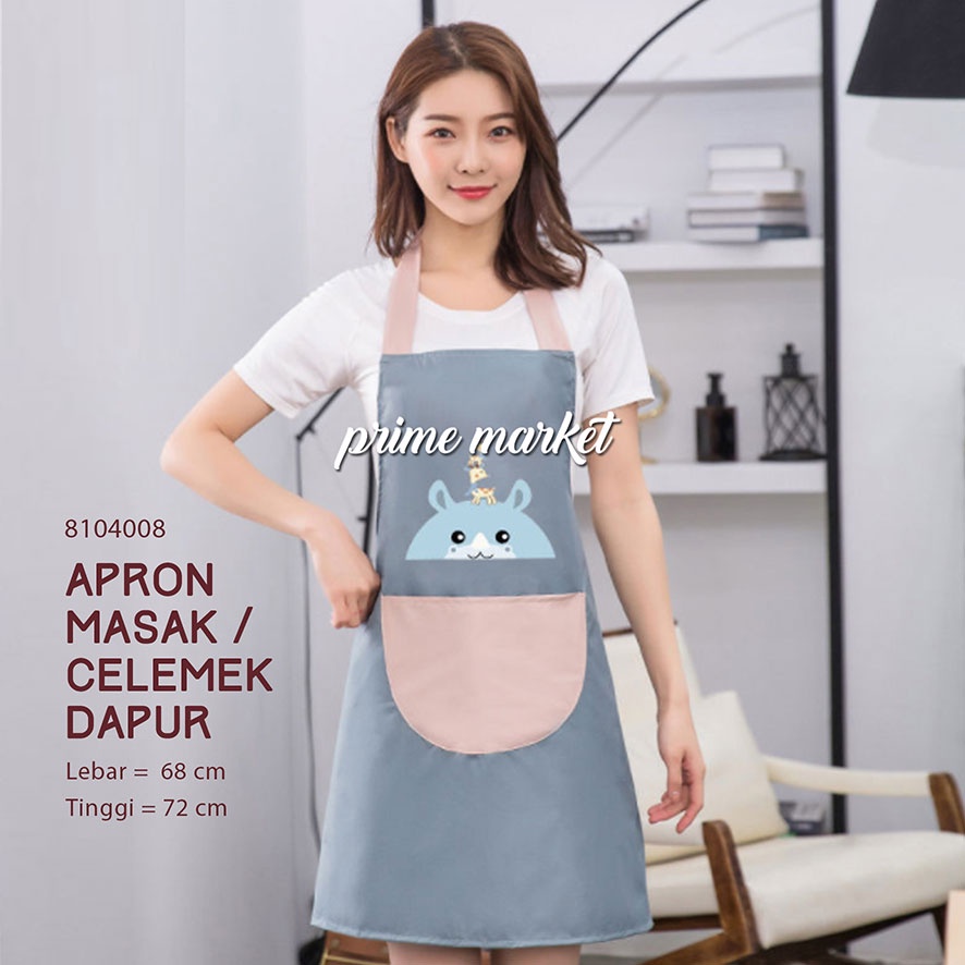 Jual Celemek Masak Anti Air / Apron Masak Premium Waterproof / Celemek ...