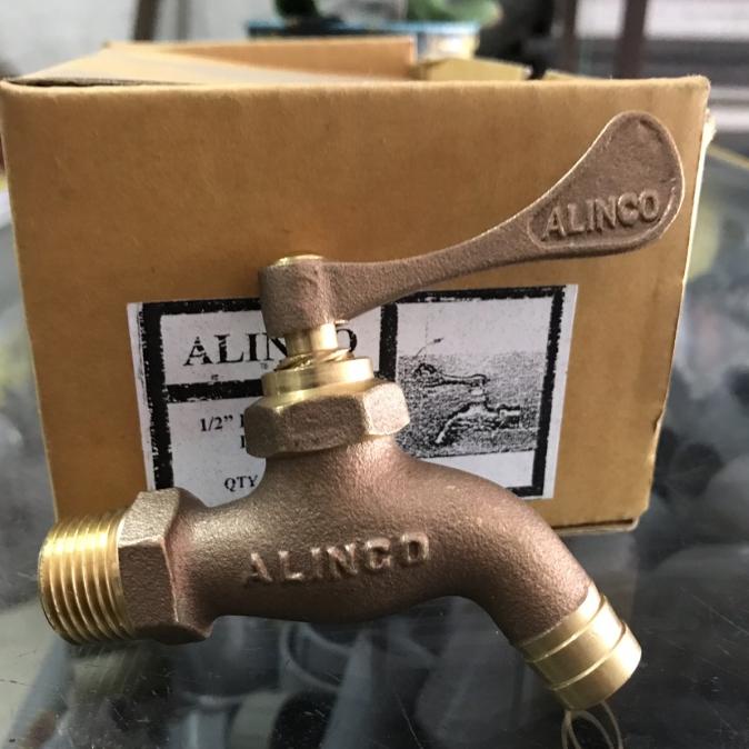 Jual KRAN AIR KUNINGAN ALINCO 1/2 INCH DIM ASLI TERHEBOH | Shopee Indonesia