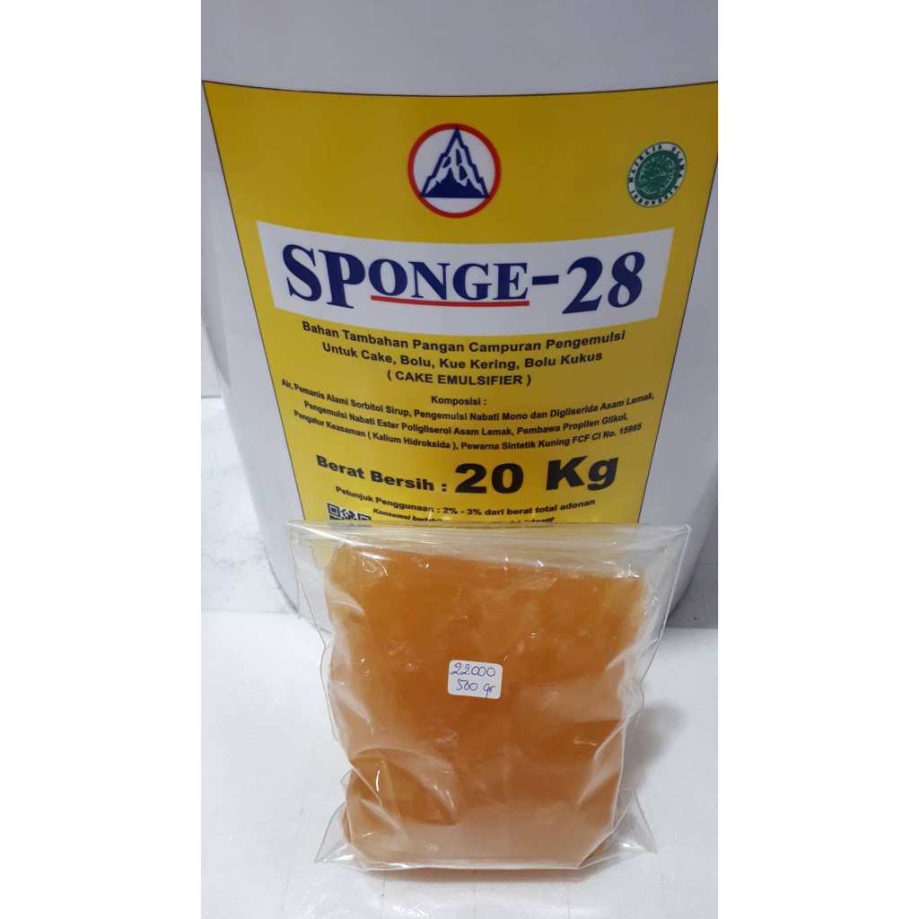 Jual Sponge 28 Emulsifier SP 500 gr | Shopee Indonesia