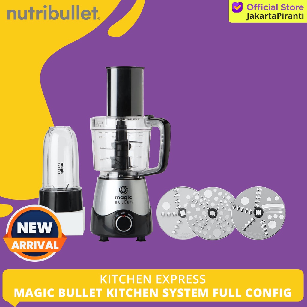 Jual MAGIC BULLET KITCHEN SYSTEM - FULL CONFIG | Shopee Indonesia