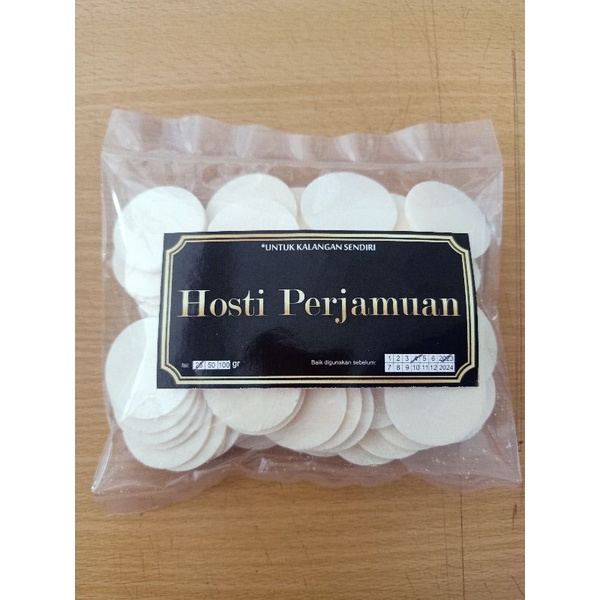 Jual Hosti/Roti perjamuan kudus polos 25gr | Shopee Indonesia