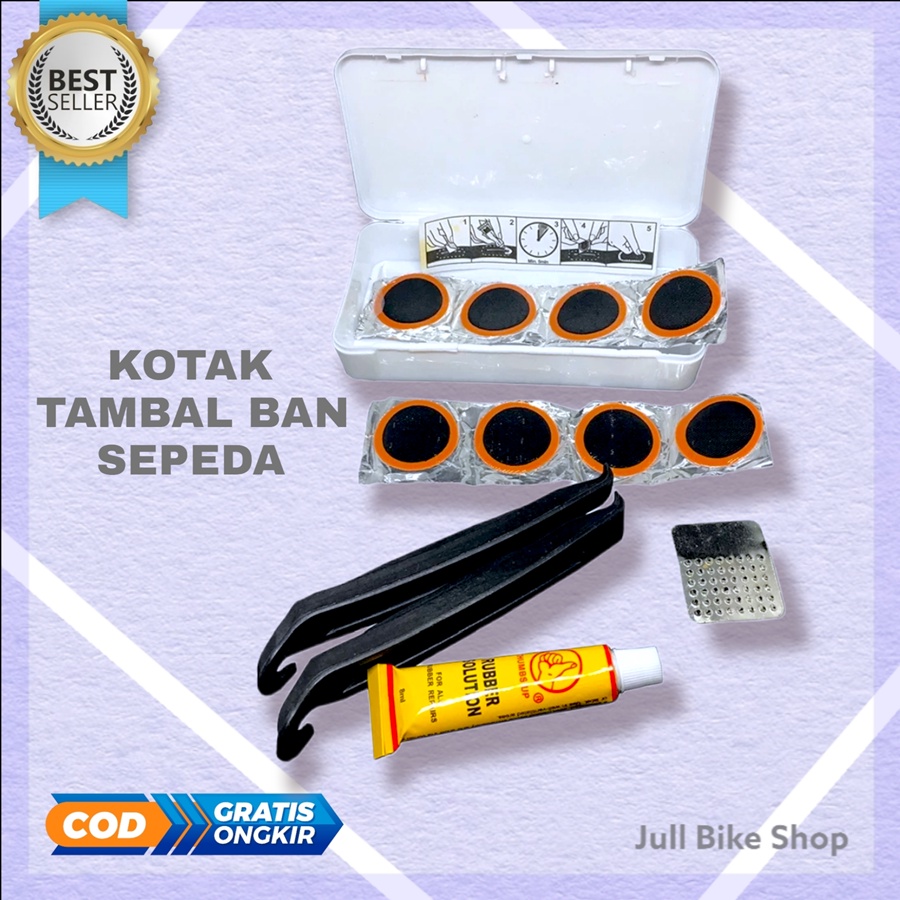 Jual Alat tambal ban sepeda set lengkap lipat mtb fixie roadbike ...