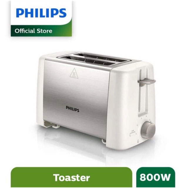 Jual PHILIPS Pop Up Toaster HD 4825 Pemanggang Roti tawar kering 2 Slot ...