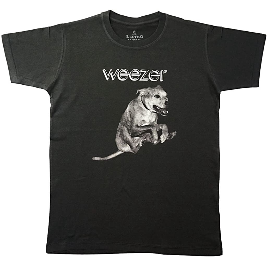 Jual KAOS Lectro Men's Weezer American Rock Band T-Shirt Dark Grey | Shopee Indonesia