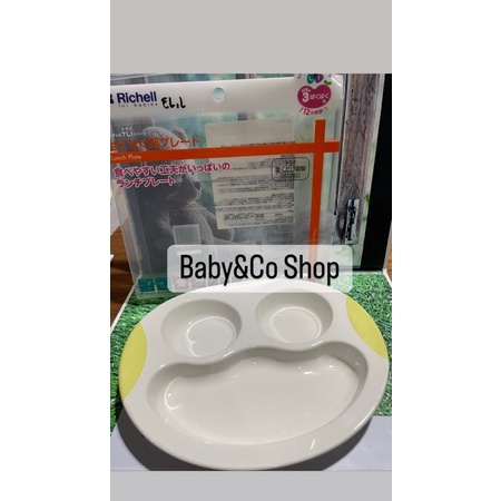 Jual Richell baby lunch plate piring makan bayi richell | Shopee Indonesia