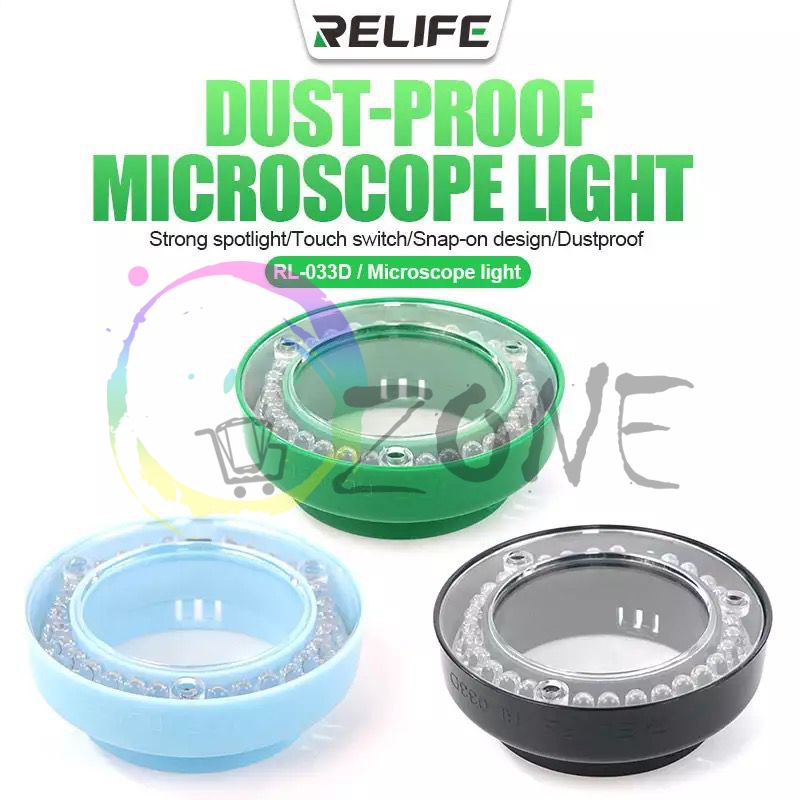 Jual DUST-PROOF MICROSCOPE LIGHT - LAMPU LED MIKROSKOP RELIFE RL-033D ...