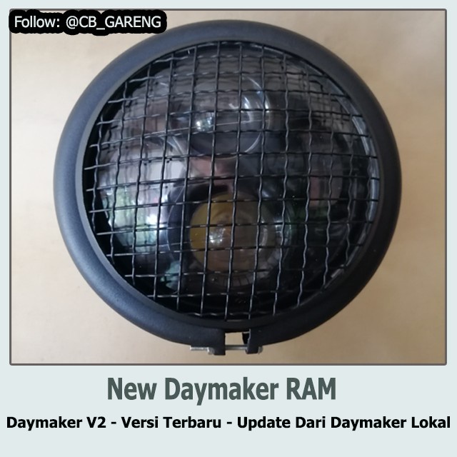 Jual Lampu Depan Led Daymaker + Cover V2 | Shopee Indonesia