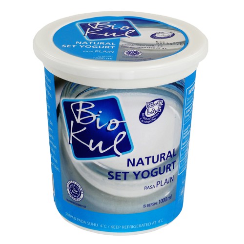 Jual Biokul Natural Set Yogurt Plain 1000 ml | Shopee Indonesia
