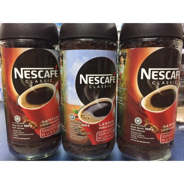 Jual Nescafe Classic Botol 100 gr | Shopee Indonesia