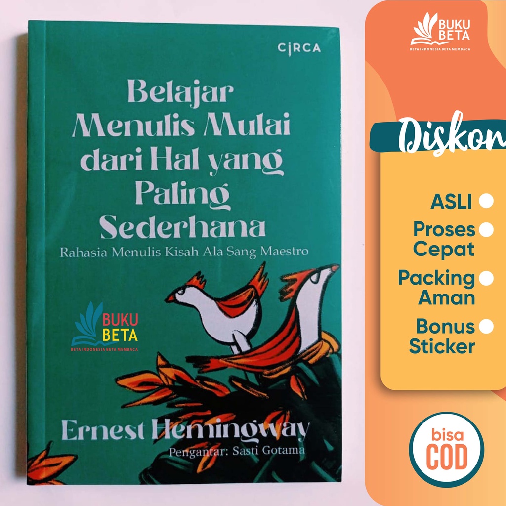 Jual Belajar Menulis Mulai Dari Hal Yang Paling Sederhana Ernest