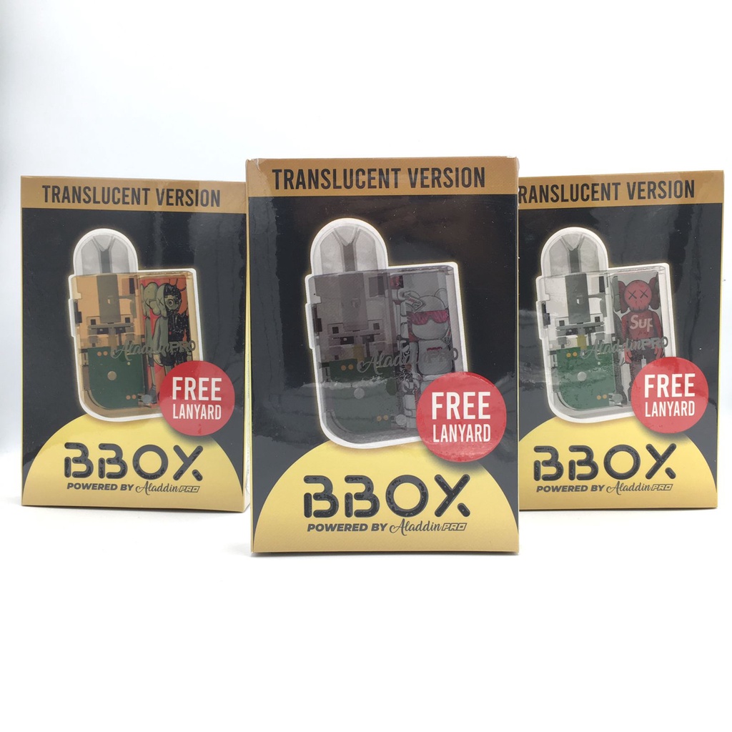 Jual Aladdin BBOX Translucent Edition 700mAh Pod Kit / Aladdin B'box ...