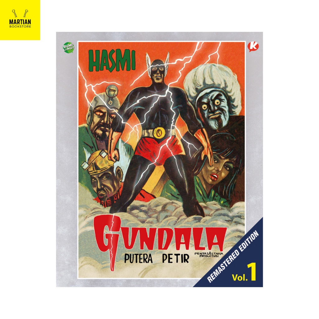 Jual Komik Gundala Putra Petir - Remastered Collection 01 - Hasmi | Shopee Indonesia