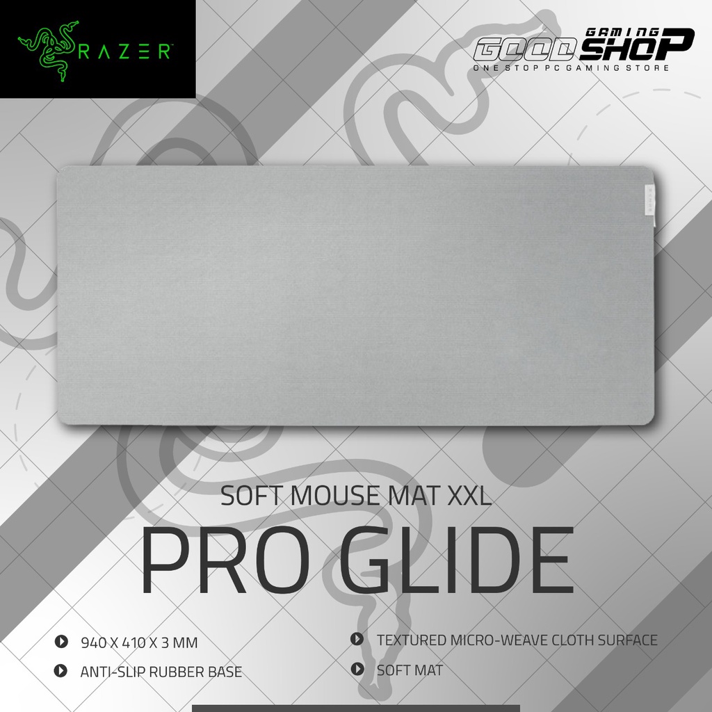 Jual Razer Pro Glide XXL Soft for Productivity – Mouse Mat / Mousepad ...