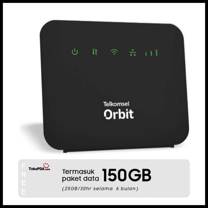 Jual Telkomsel Orbit Star Lite Modem Nirkabel Black Original | Shopee ...