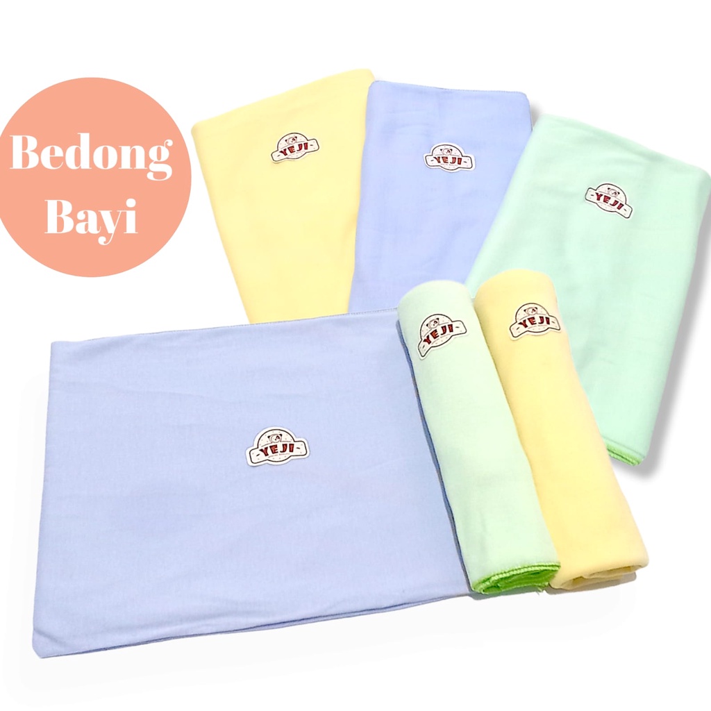 Jual Bedong Bayi multifungsi isi 3 pcs | Bedong Bayi Motif Polos ...