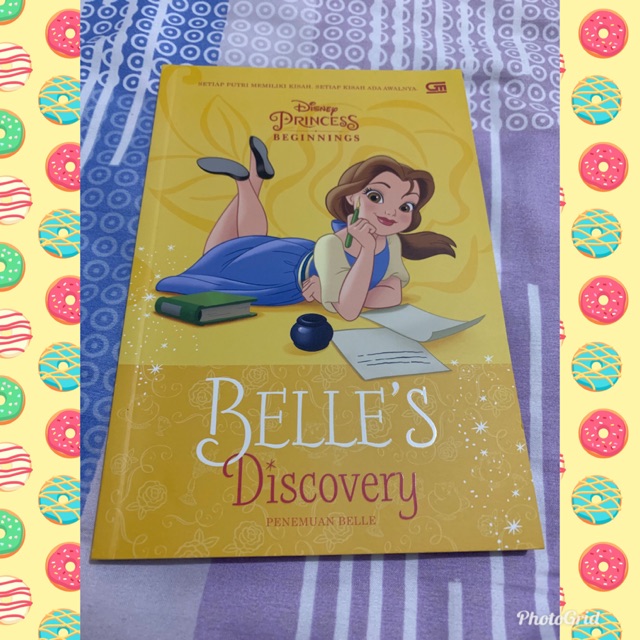 Jual Buku Novel Berwarna Disney Princess Beginnings Belle'S Discovery ...