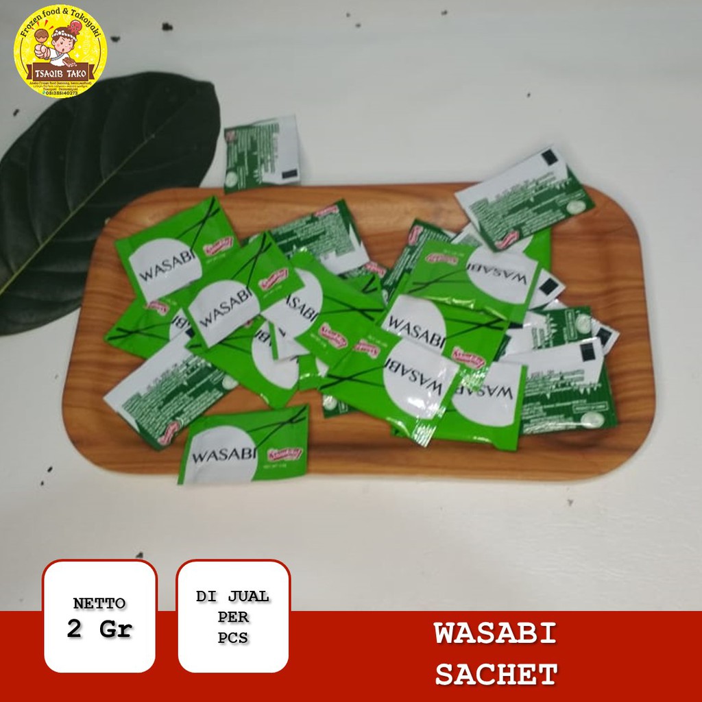 Jual PROMO WASABI SACHET 2 GR (JUAL PER PCS) | Shopee Indonesia