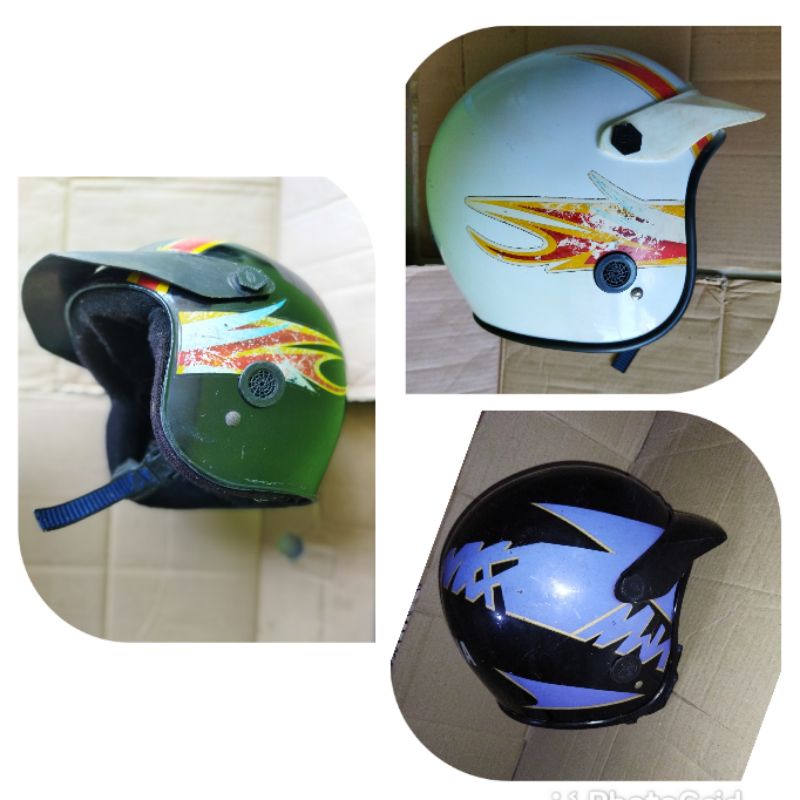 Jual helm jadul yamaha rx king | Shopee Indonesia