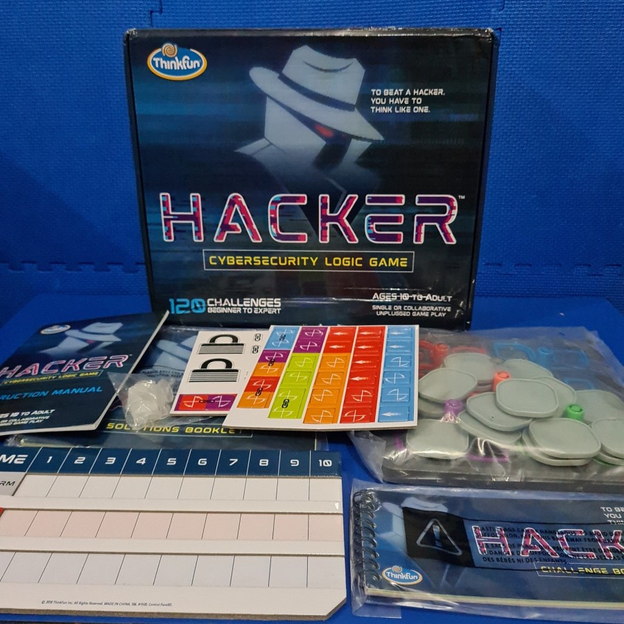 Jual Board Game - Hacker Cyber Security Logic Games by Thinkfun ...