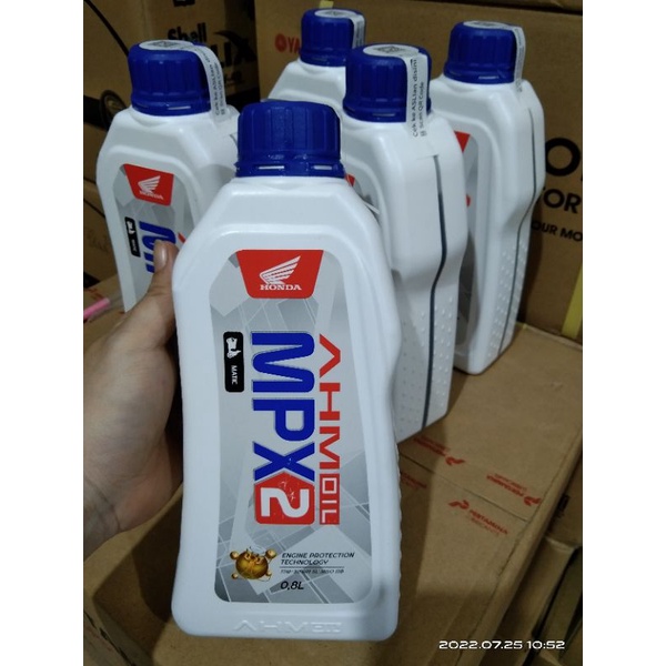 Jual OLI MOTOR HONDA MPX 2 AHM OLI OIL MATIC SAE 10W-30 API SL ISI 800 ML | Shopee Indonesia
